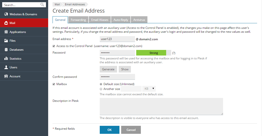 Create a Mail Account - Media Giant Design