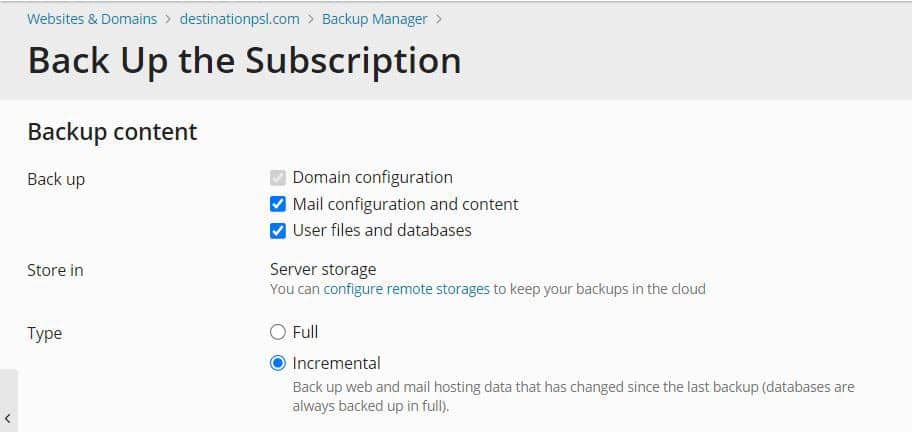 Creating Backups - Media Giant Design